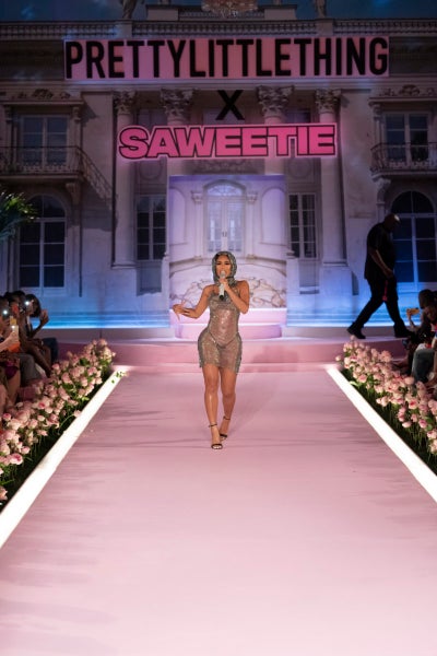 Behind The Scenes At The Saweetie x Pretty Little Thing Show - Essence