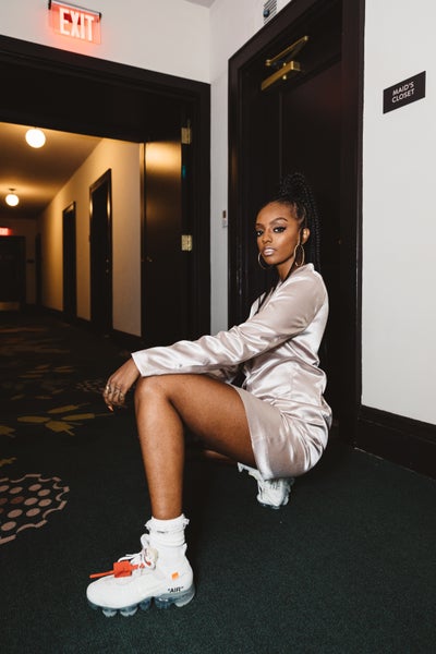 OHSO Talks Sneakers, Gold Fronts And Her Favorite Vintage Jacket | Essence