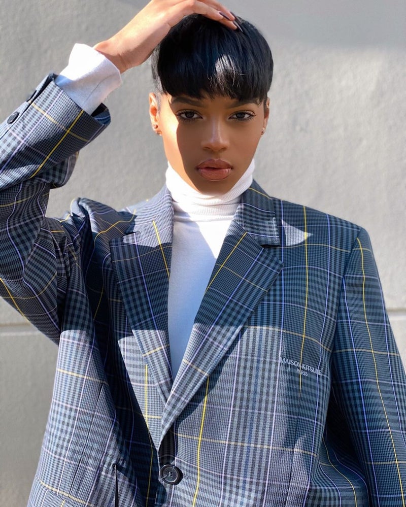 Didi Stone Shows Us Cool Ways To Rock A Short Cut At PFW - Essence