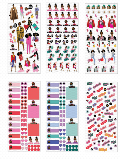 These Black Girl Magic Stickers Will Give Your Planner Life | Essence