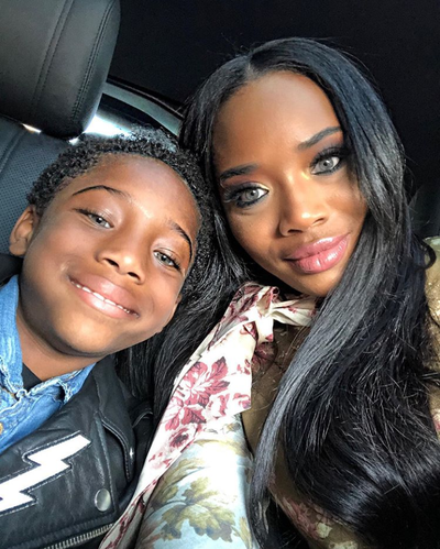 Yandy Smith Is Straight Up Twinning With Her Son Omere In This Adorable ...