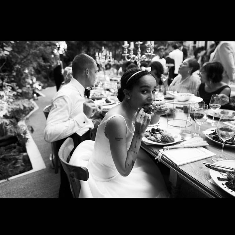 Zoë Kravitz and Karl Glusman Share New Photos From Their Paris Wedding ...