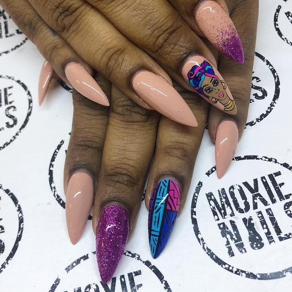 This African Print–Inspired Nail Art Captures The Spirit Of The ...