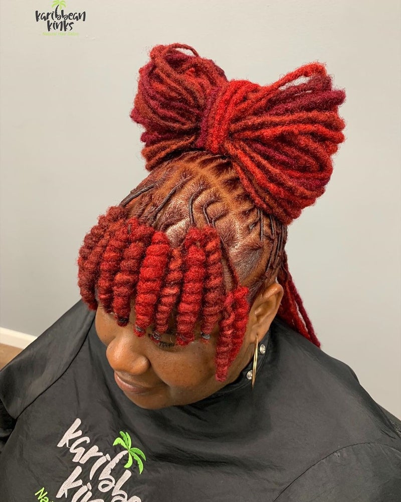 21 Creative Ways To Style Your Locs - Essence