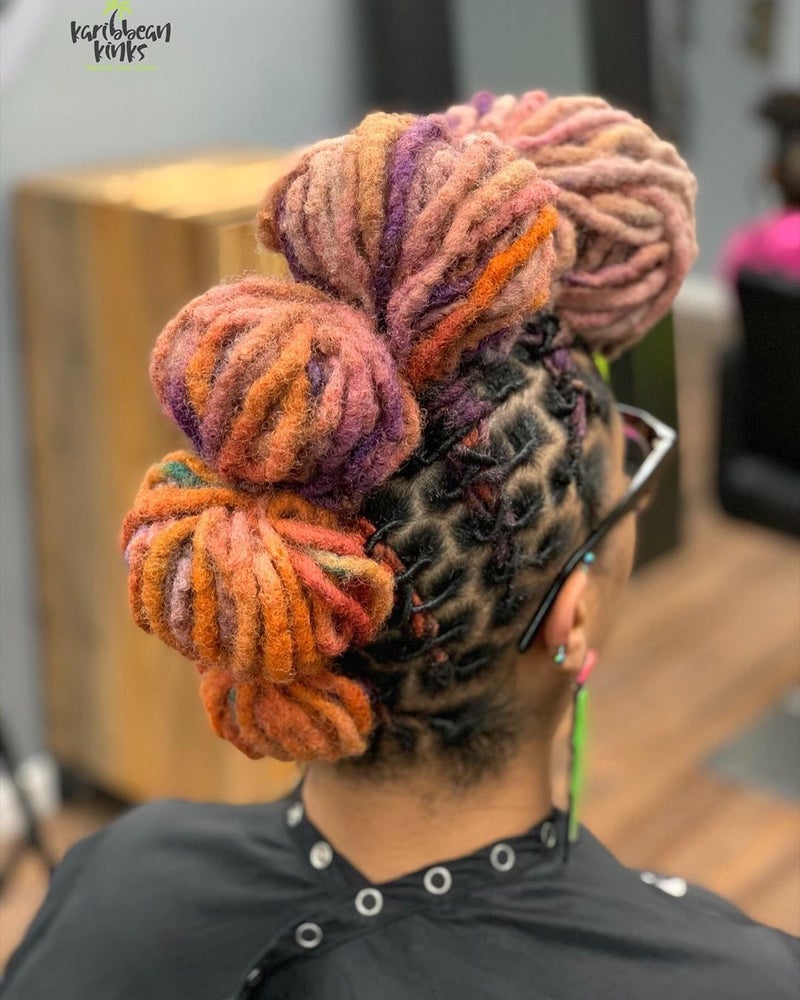 21 Creative Ways To Style Your Locs - Essence