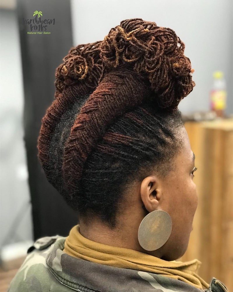 21 Creative Ways To Style Your Locs - Essence