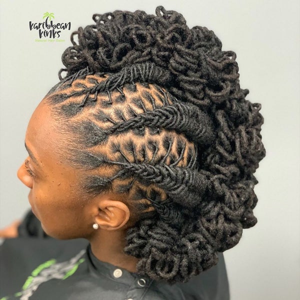 21 Creative Ways To Style Your Locs - Essence