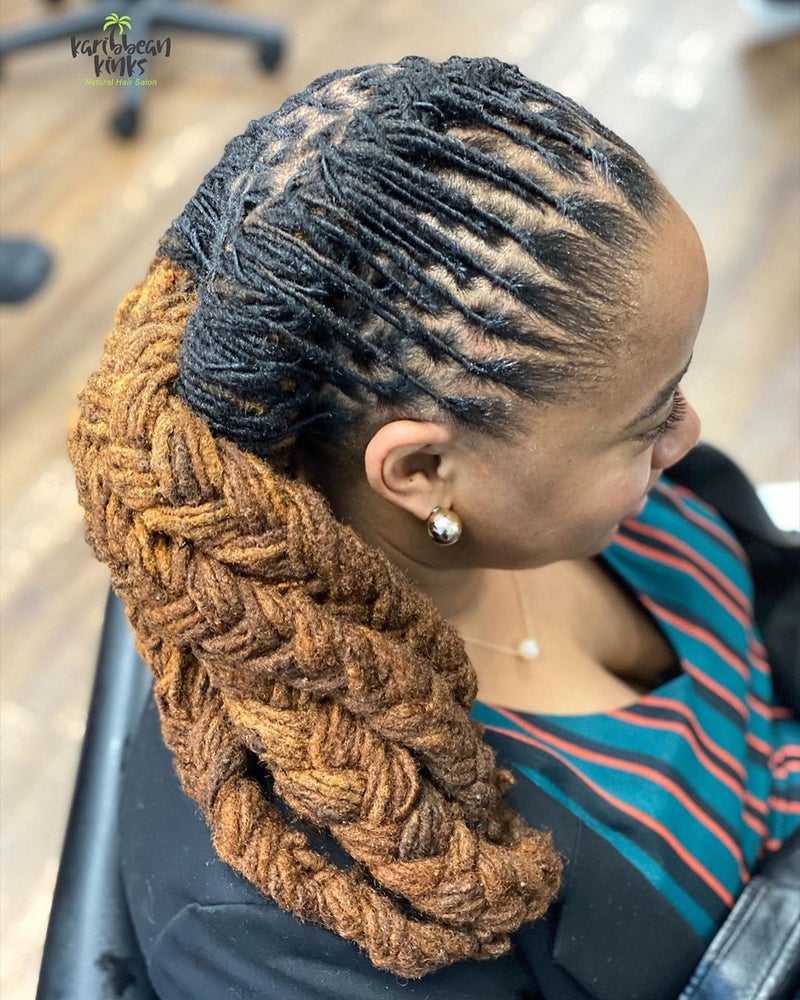 21 Creative Ways To Style Your Locs - Essence