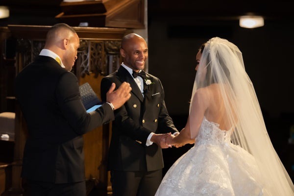 Kenny Lattimore And Judge Faith's Exclusive Wedding Photos - Essence