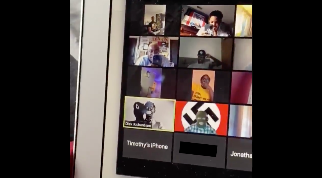 White Supremacists Hack Virtual Social Gathering For Black Students ...