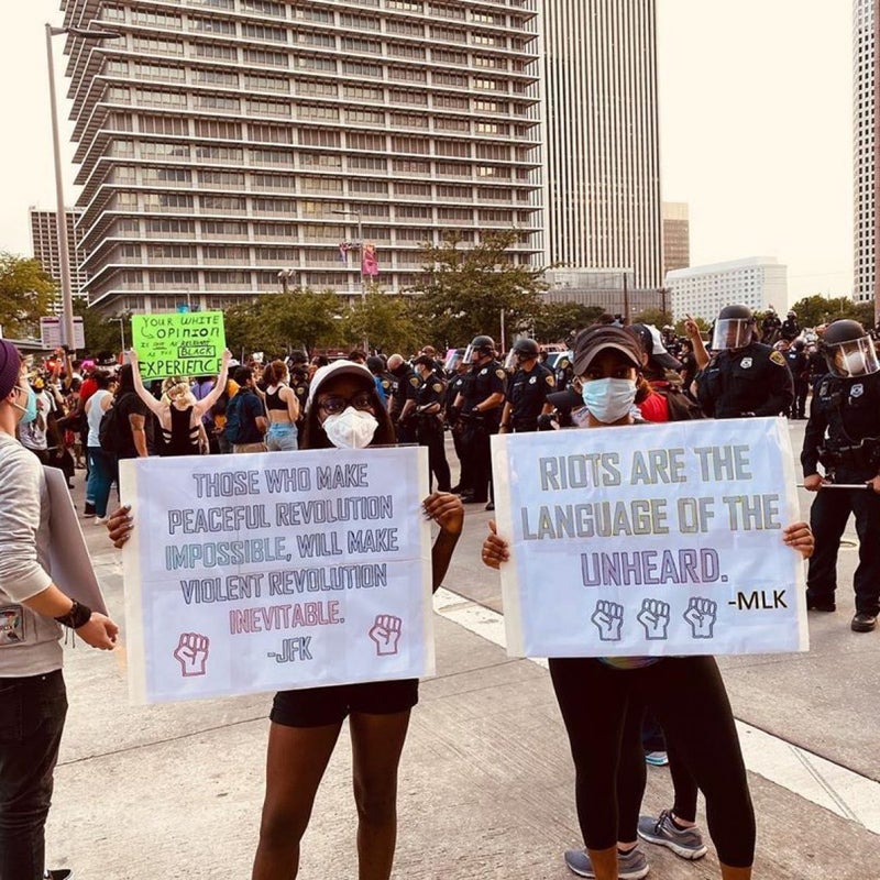 The Most Moving Protest Signs From Black Creatives This Week - Essence