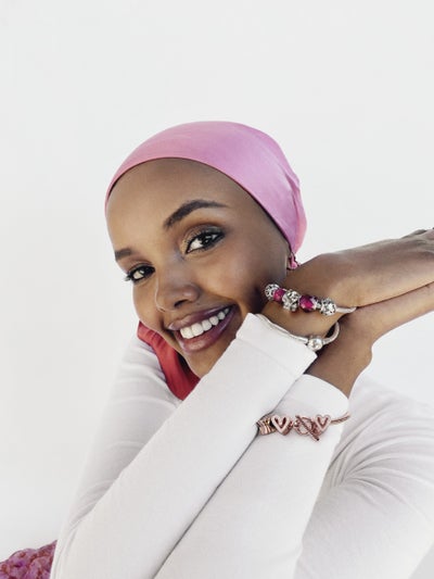 Halima Aden Celebrates 20 Years Of Collecting With Pandora - Essence