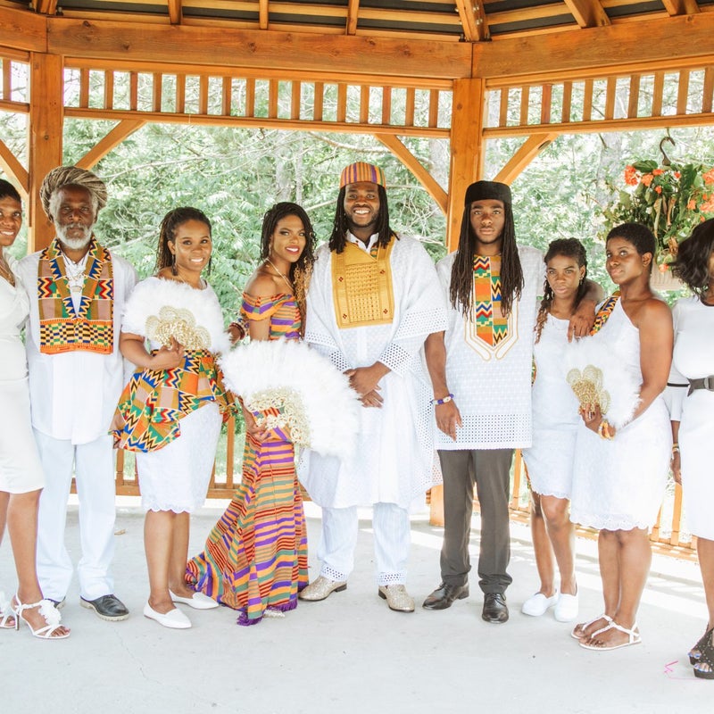 Bridal Bliss: Omega And Andrew Brought Ghanaian Pride To Their Royal ...