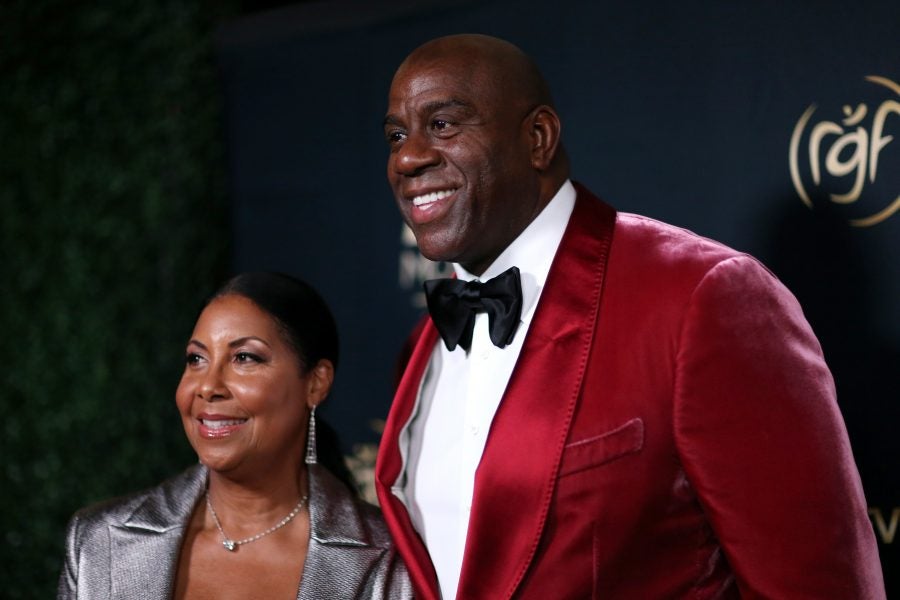 Magic Johnson Calls His Wife Cookie 'A Gift From God' On Their 29th ...