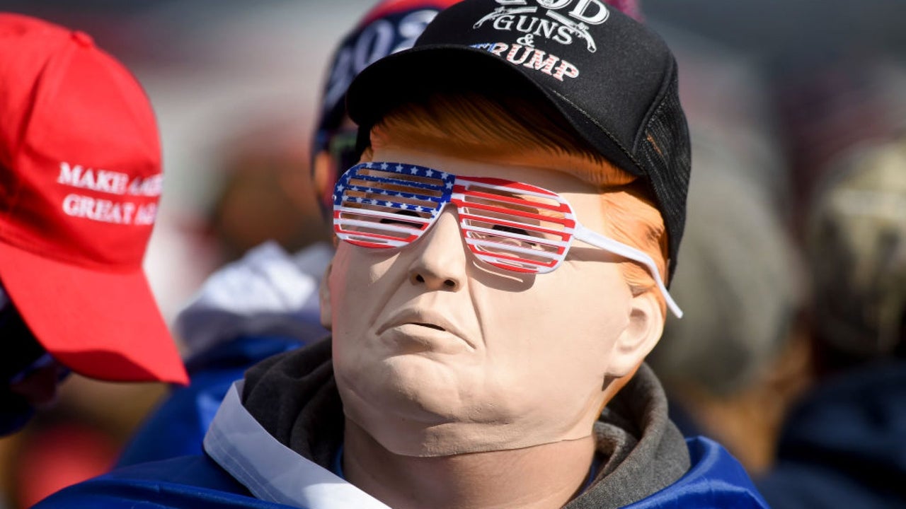 Trump Supports MAGA Caravan In Biden Bus Incident | Essence