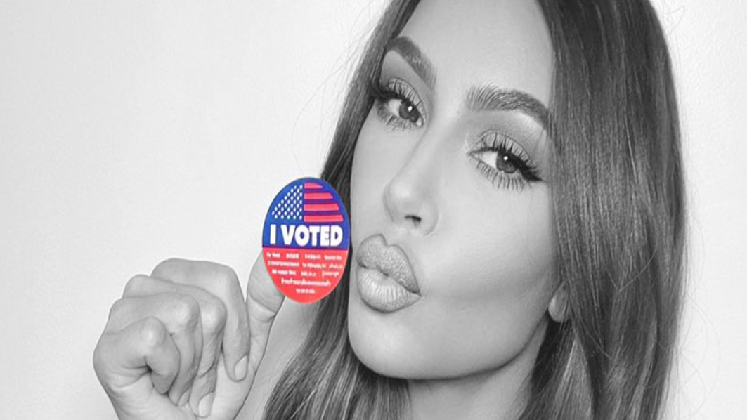 Fans Want To Know If Kim Kardashian Voted For Kanye West