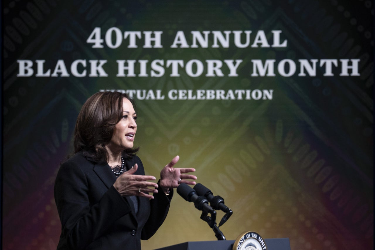 Vice President Kamala Harris Keynotes Black History Month Event | Essence