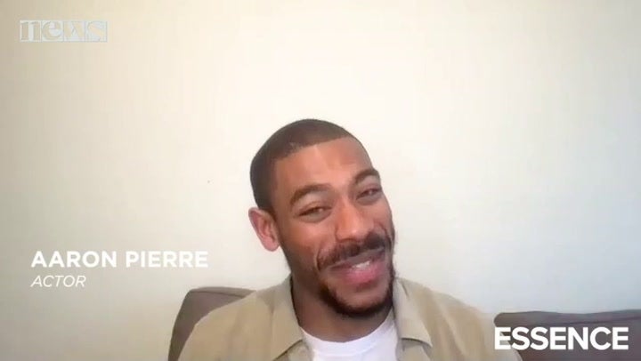 Aaron Pierre Chats About Old Clip | Essence