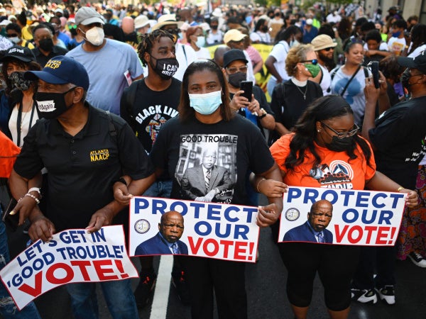 Thousands Join Voting Rights Marches, Rallies in DC and Nationwide ...