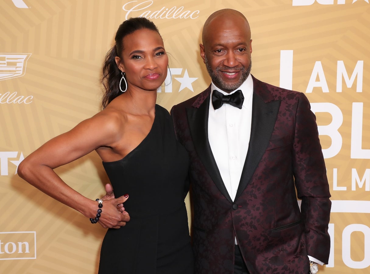 Jeff and Nicole Friday Celebrate 25 Years Of The American Black Film ...