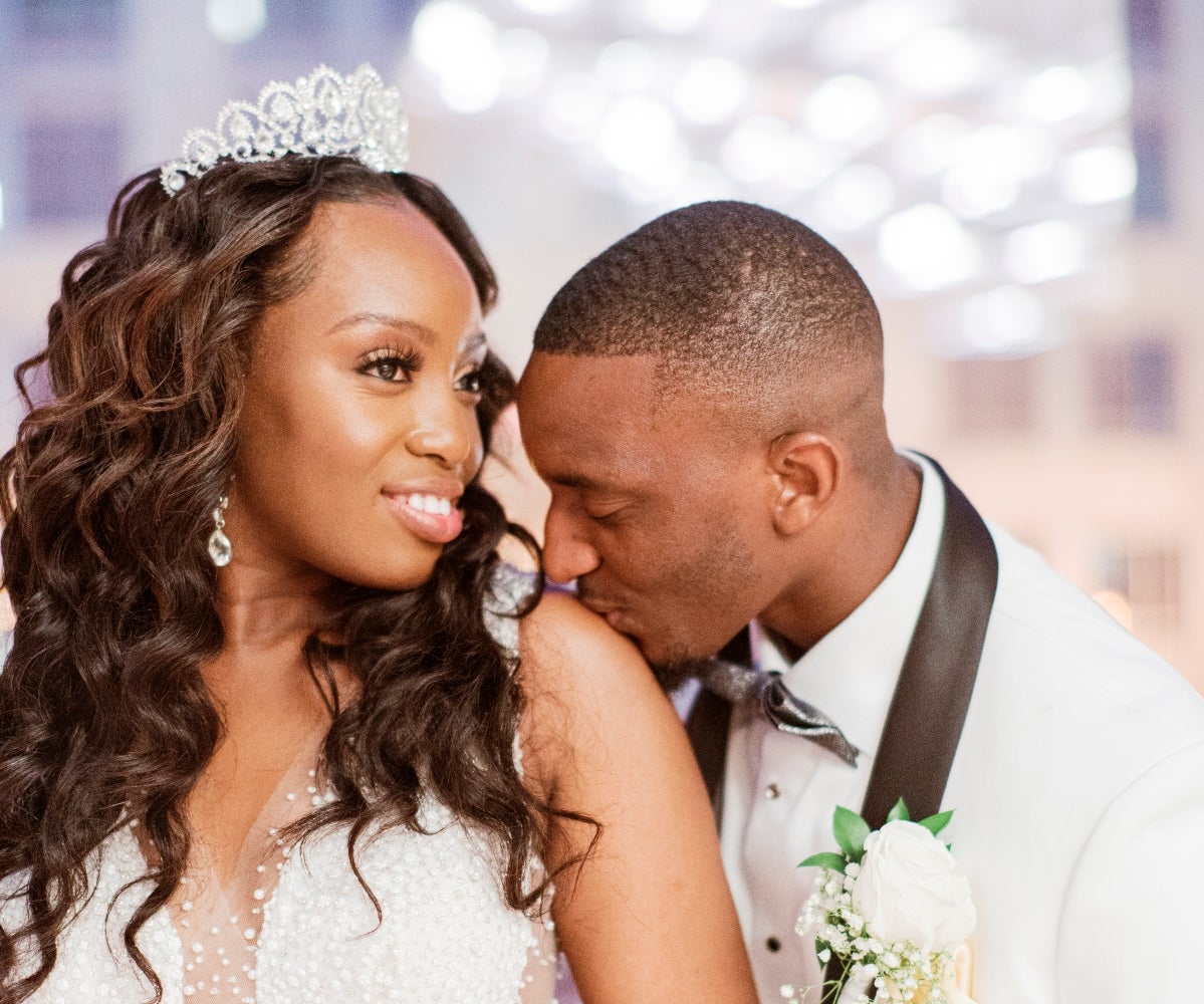 Bridal Bliss: Emani Hill And MLB Star Taylor Trammell Said “I Do” With ...
