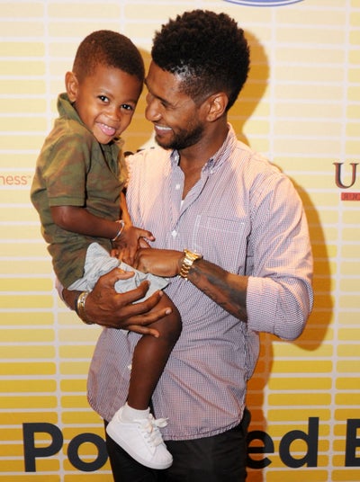 Where Did The Time Go? Photos Of Usher And His Sons From Over The Years
