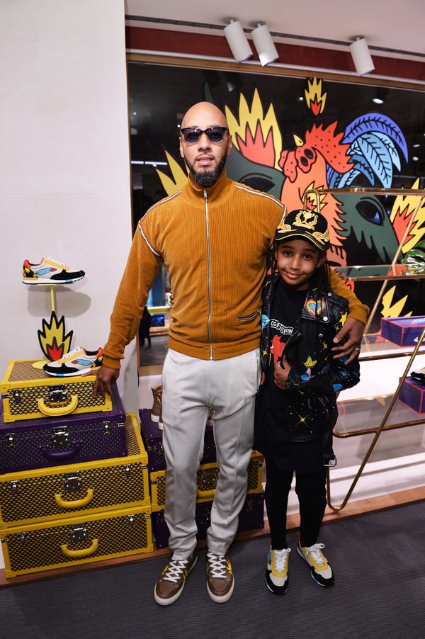 Swizz Beatz Took His Kids On A 'Solo Dad Trip' To London: Meet All Five
