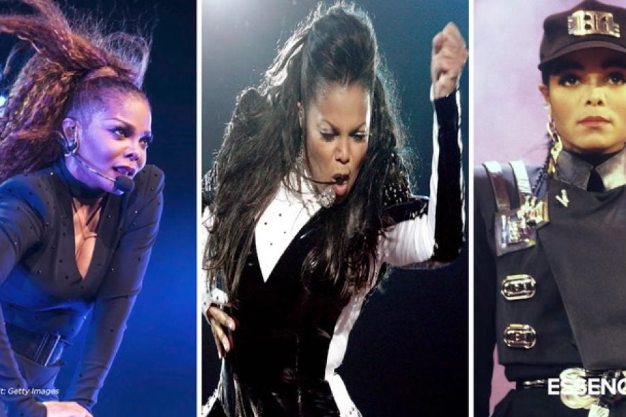 Janet Jackson Hair Evolution - Essence