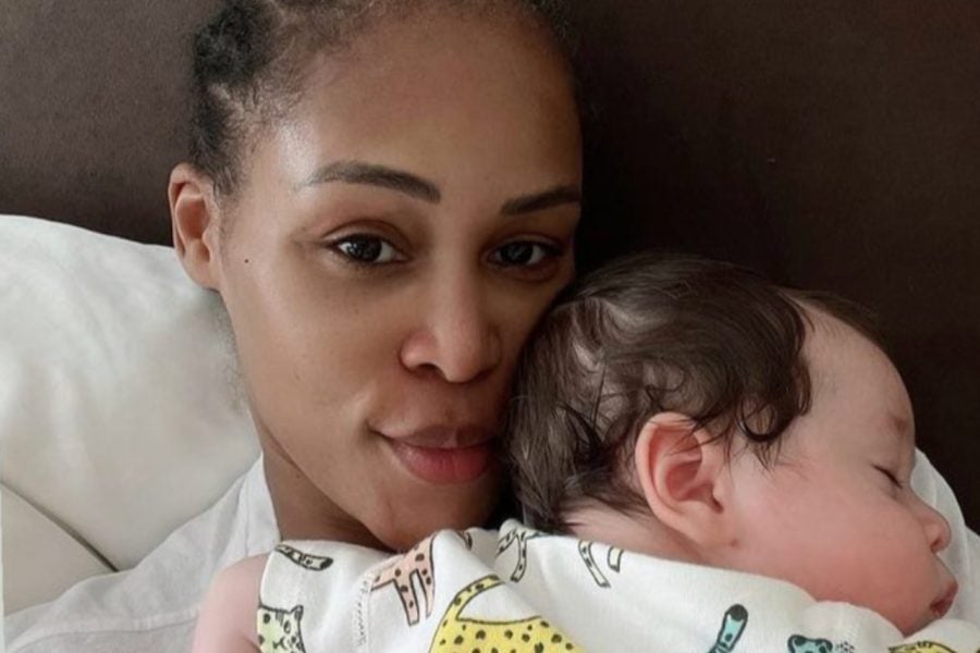 ‘Never Been This Happy’: Eve Shares Photo Cuddled Up With Son