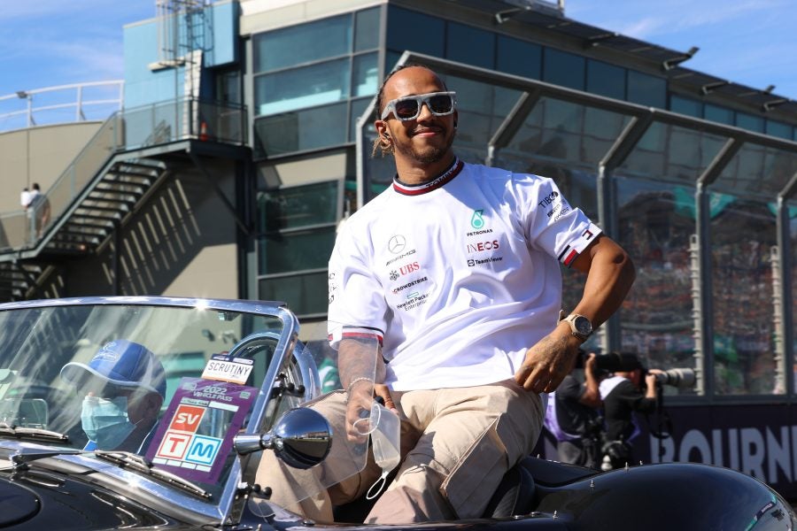 Formula 1 Driver Sir Lewis Hamilton Refuses To Abide By Jewelry Ban ...
