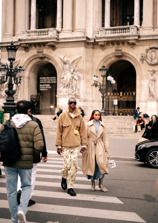 This Fashion Couple Documented Their First Paris Fashion Week Together ...