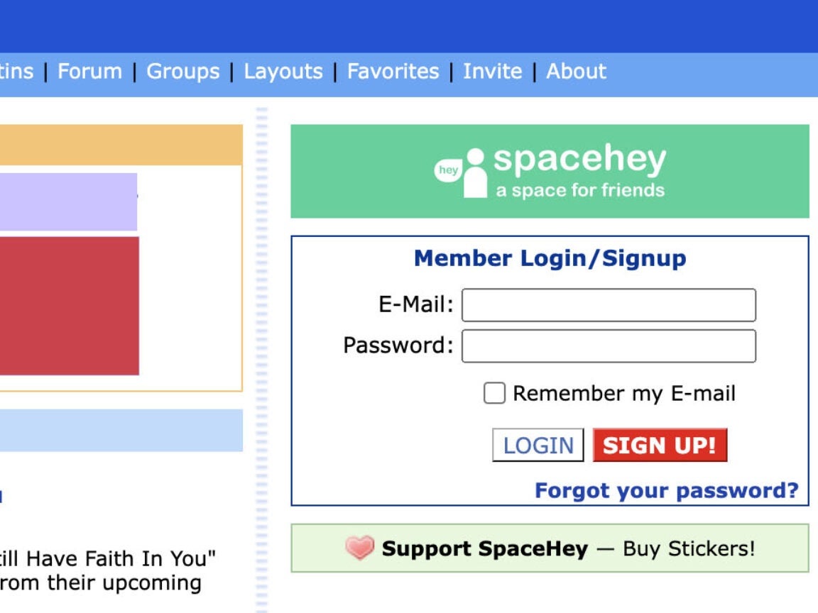 Nostalgia Wins Again With Social Site SpaceHey | Essence