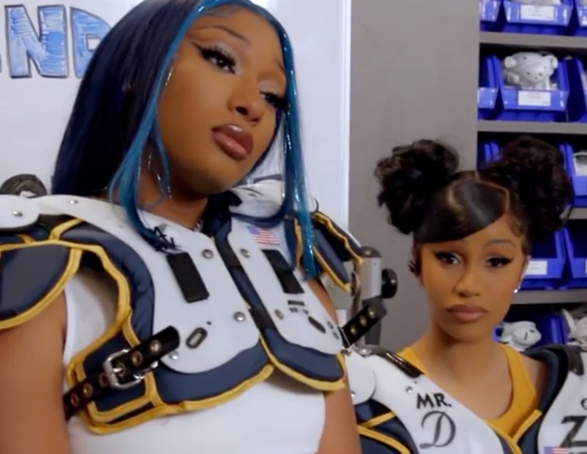Cardi B And Megan Thee Stallion Put On Their Game Faces For New Episode ...