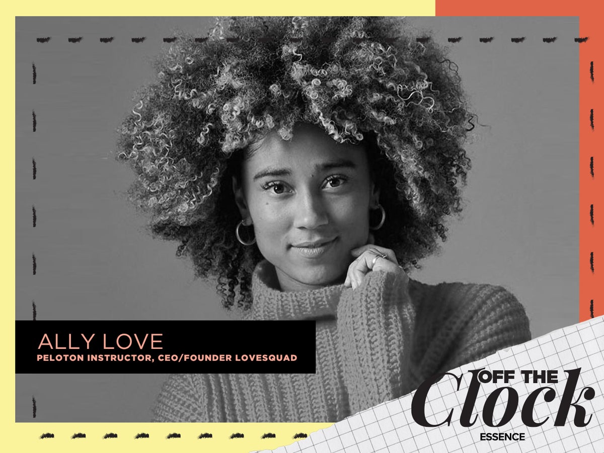 Off The Clock With Peloton's Ally Love - Essence | Essence