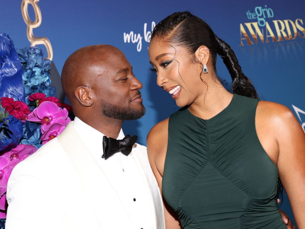 Taye Diggs Found Love With Apryl Jones By Diving In Her DMs | Essence