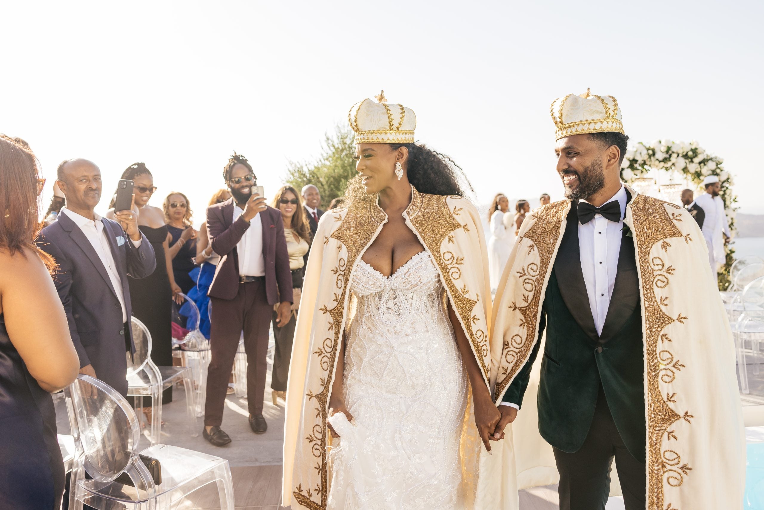 Bridal Bliss: Makki And Yonatan's Grecian Wedding Was Breathtakingly ...
