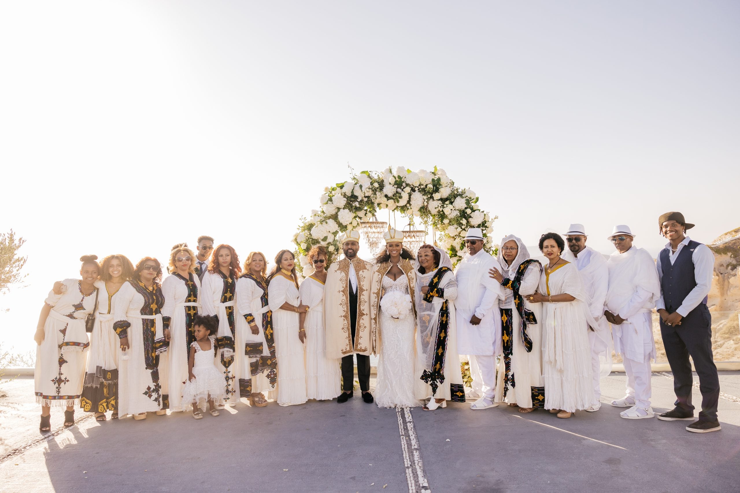 Bridal Bliss: Makki And Yonatan's Grecian Wedding Was Breathtakingly ...