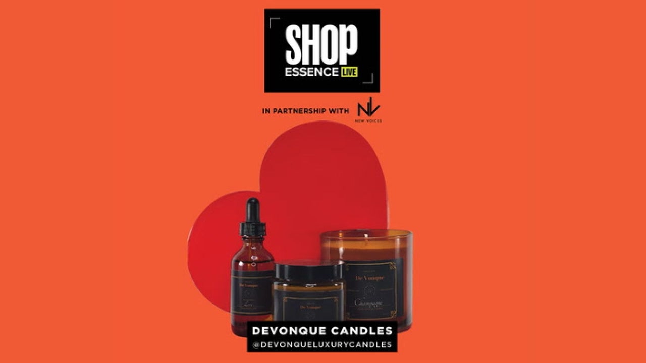 WATCH: Shop Essence Live - DeVonque Candles - Essence | Essence