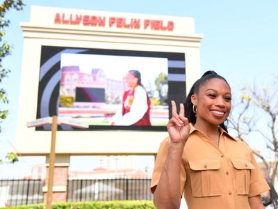 USC Names Track & Field Facility In Honor Of Allyson Felix's Career ...