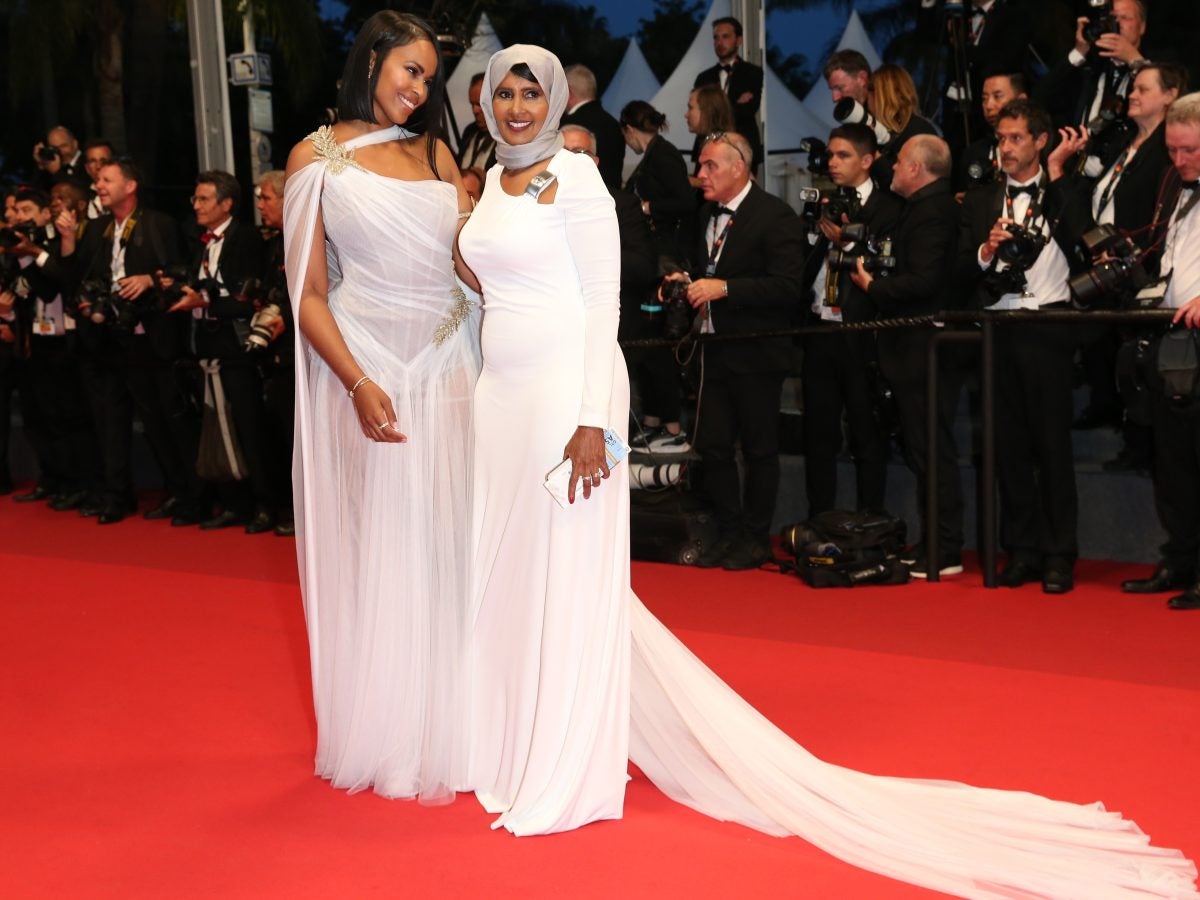 Sabrina Elba And Her Equally Stunning Mother Pose For Vogue Arabia ...