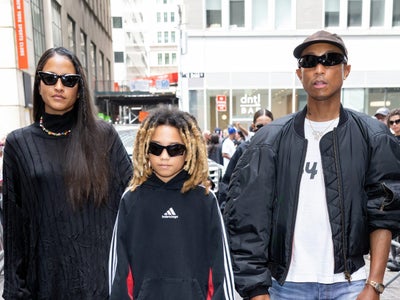 Photos Of Pharrell And His Fashionable Family Over The Years | Essence