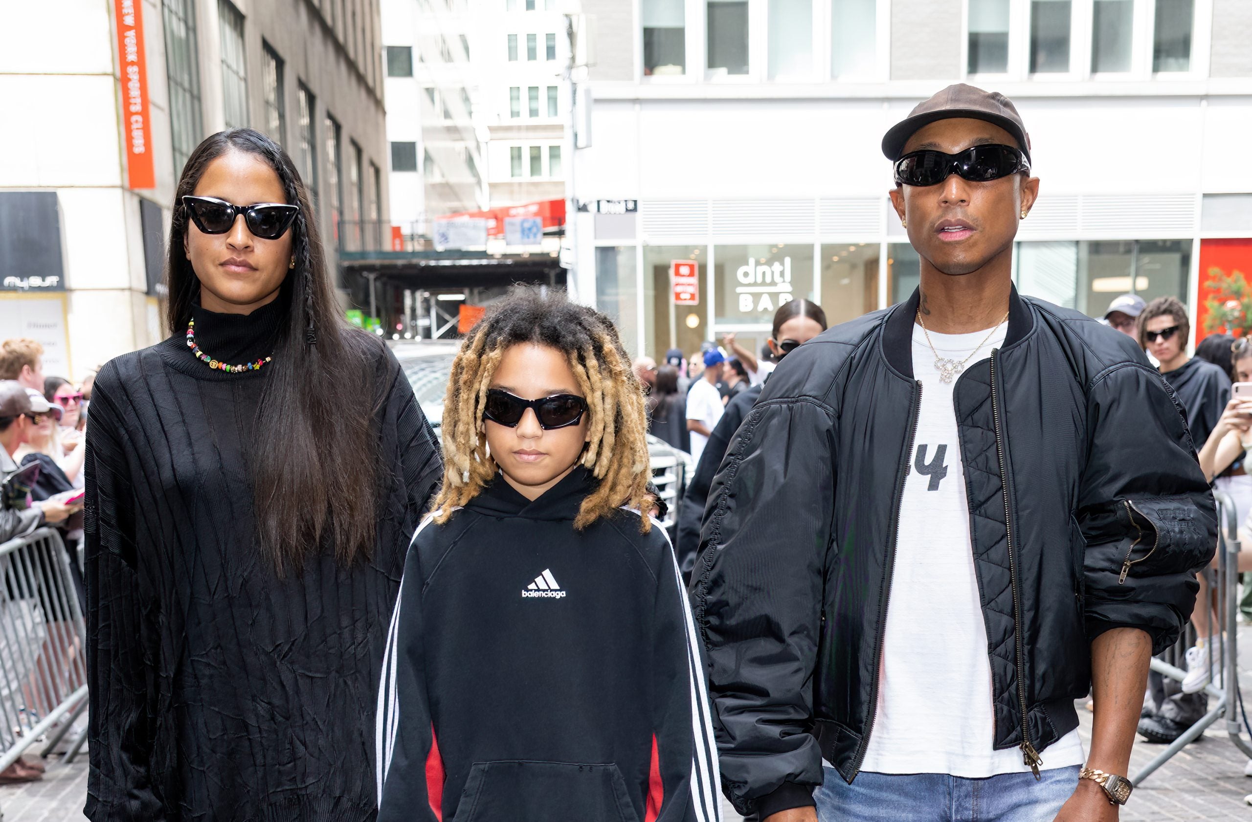 Photos Of Pharrell And His Fashionable Family Over The Years | Essence
