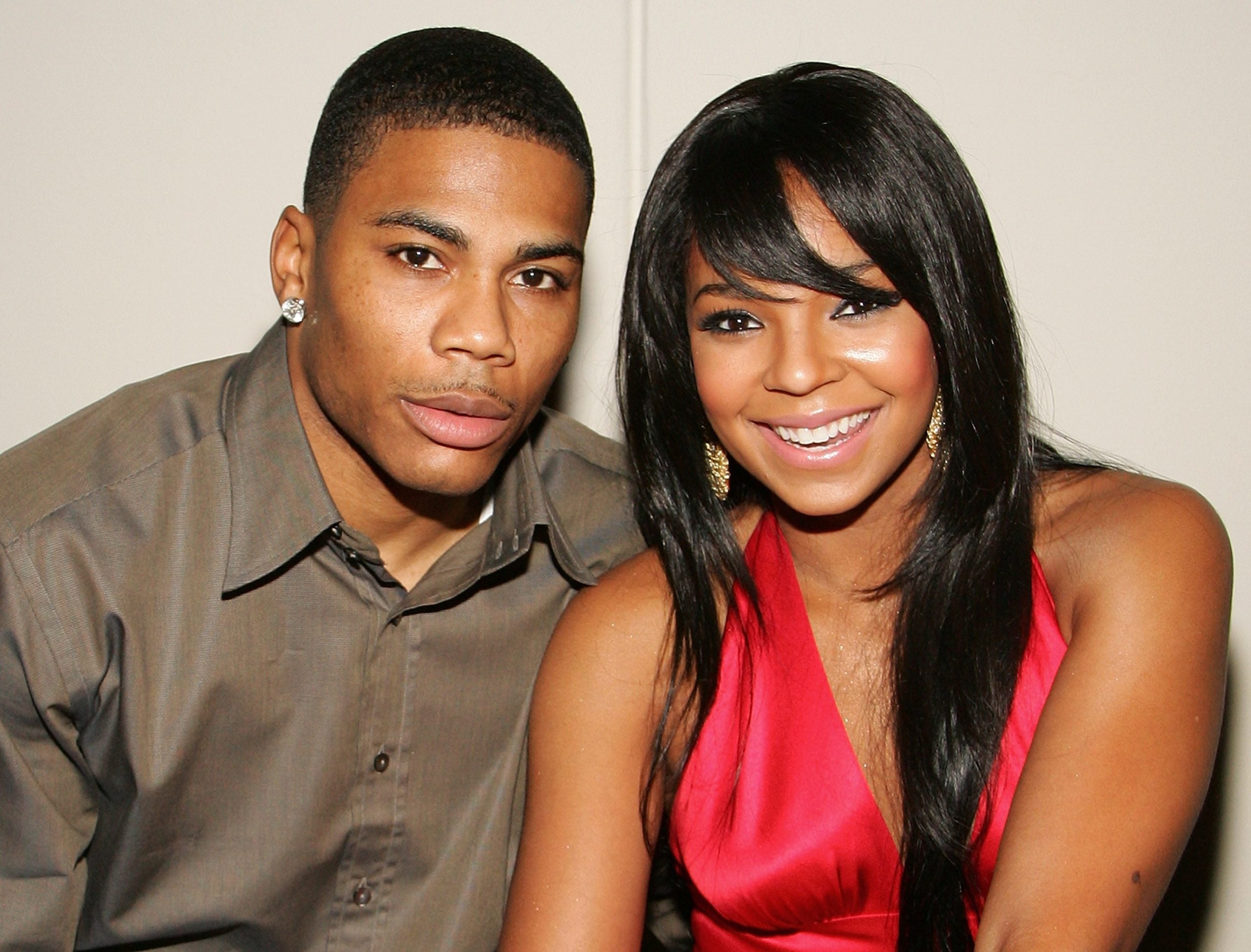 Nelly And Ashanti On The Beach