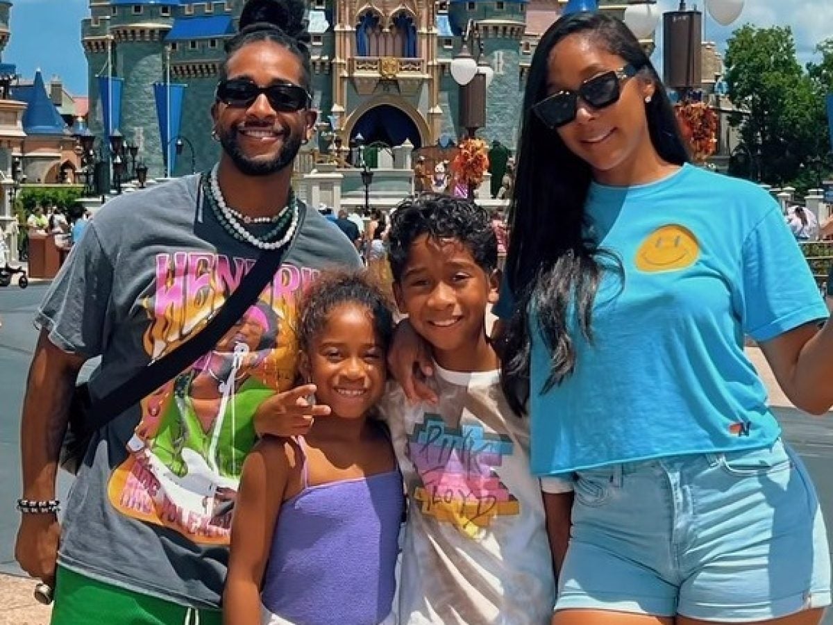 Omarion And Apryl Jones Took Their Kids To Disney World | Essence