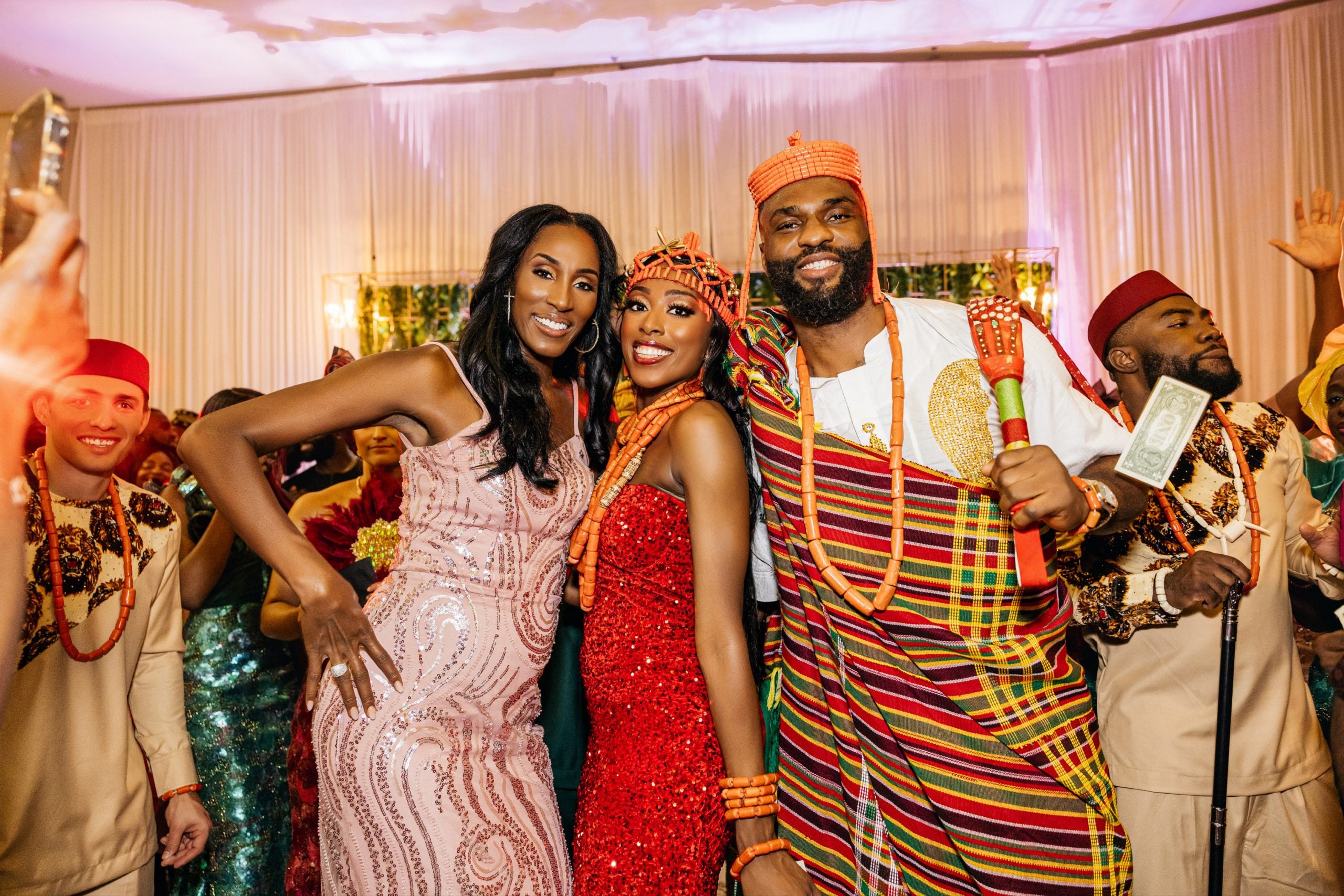 Bridal Bliss: WNBA Star Chiney Ogwumike Married Boxer Raphael Akpejiori ...