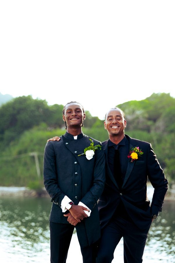 Bridal Bliss: After Proposing With Three Rings, Mario Married Chanell ...