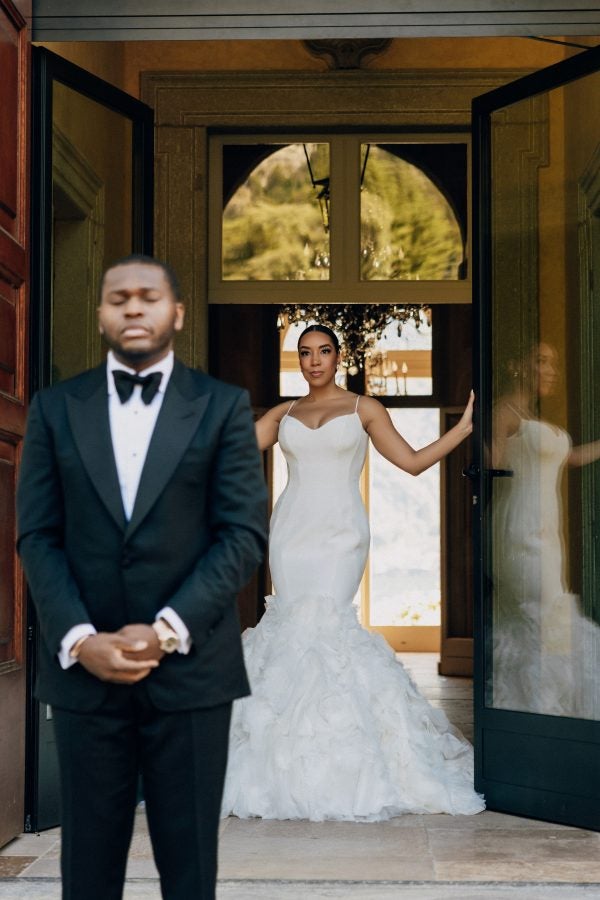 Bridal Bliss: Amber And Femi's Lake Como Wedding Was A Spectacular Feat ...
