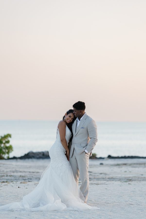 Bridal Bliss: NFL Star Jonathan Jones Married Andressa On A Private ...
