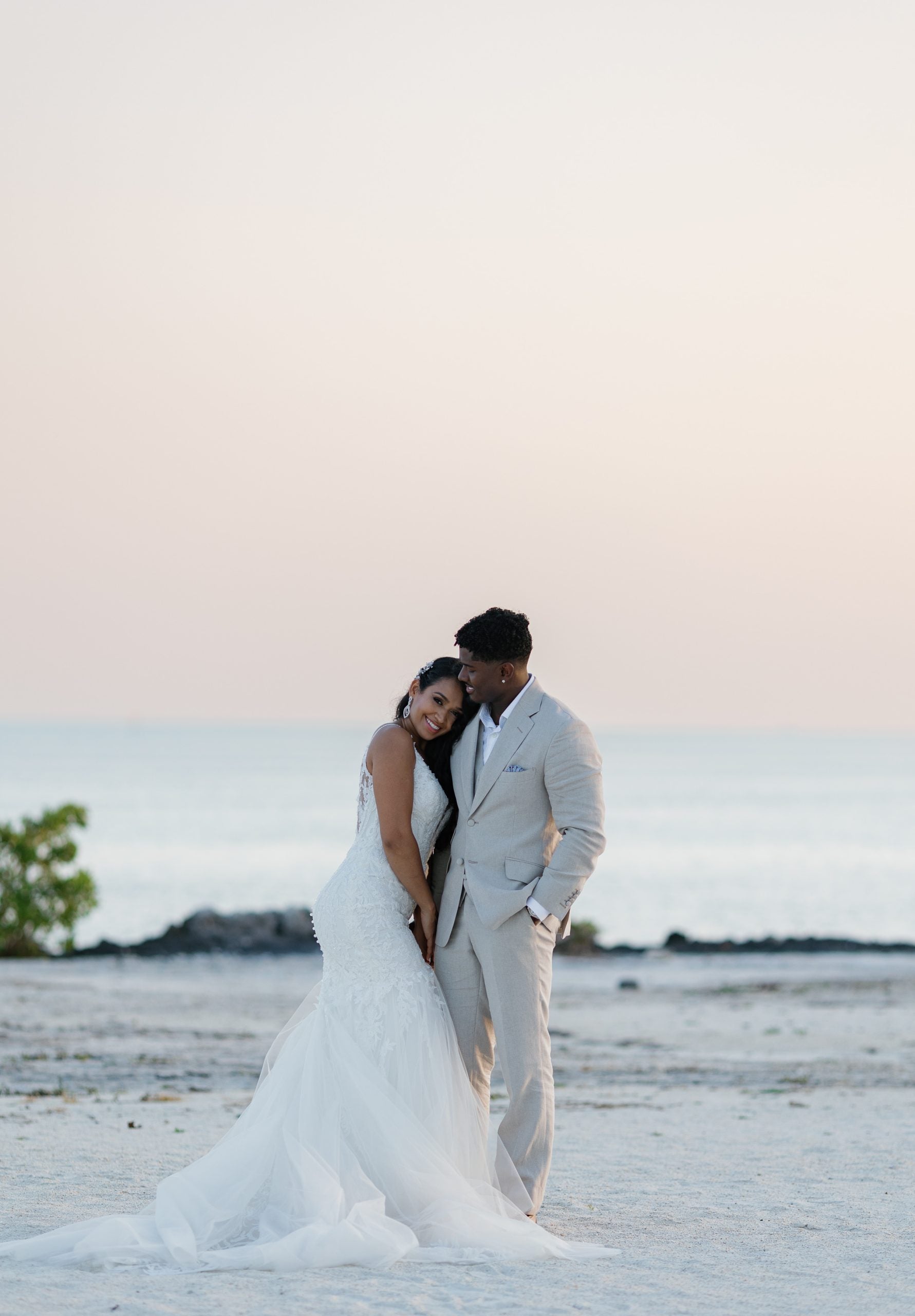 Bridal Bliss: Inside NFL Star Jonathan Jones And Andressa Barboza's Wedding On A Private Island ...
