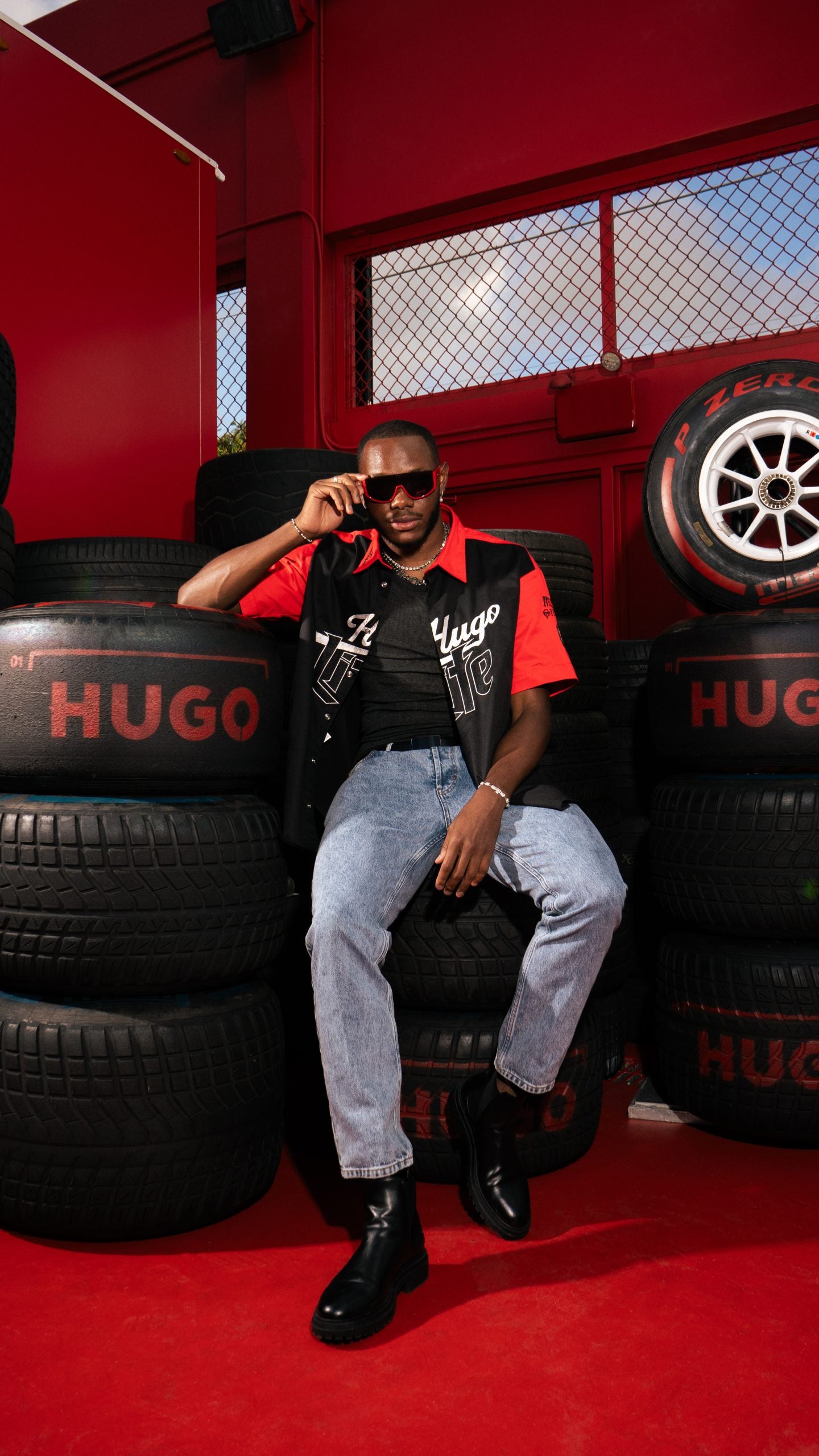 Inside HUGO’s Motorsport-Themed GARAGE During Miami Grand Prix | Essence